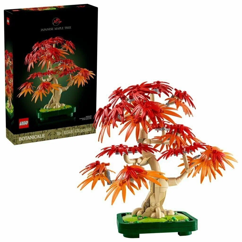 Конструктор LEGO Botanical Японский клён 10348(N), 474 детали, от 18 лет