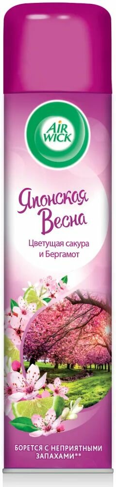 Air Wick - Освежитель воздуха Японская весна 290 мл
