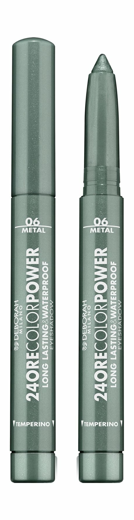 Deborah Milano 24 Ore Color Power Eyeshadow Тени для век 6 Золотисто-зеленый 1,4 мл/гр