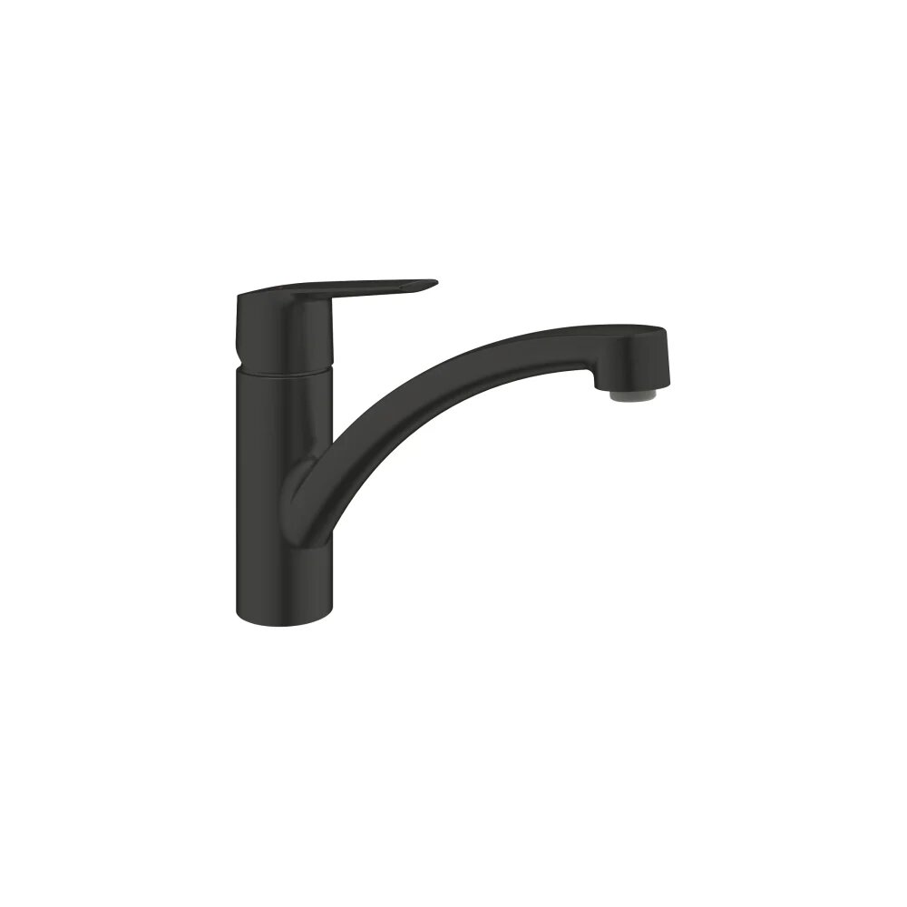 Смеситель GROHE Start 324412432, черный, матовый, поворотный излив