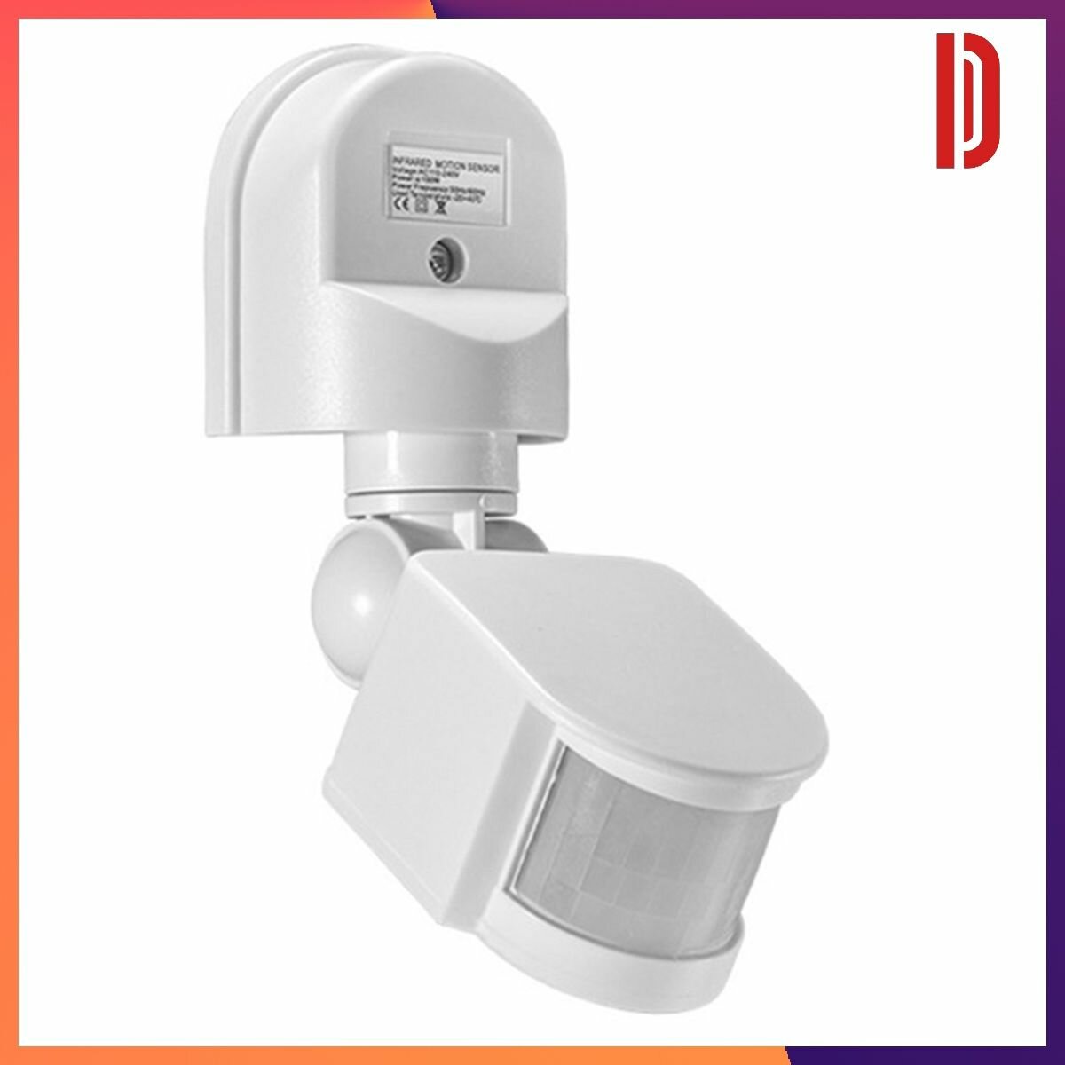 Датчик движения AC110-240V, автоматический инфракрасный датчик движения, наружный выключатель присутствия человека B