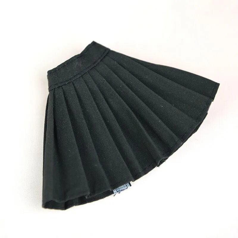 Плиссированная юбка косплей студентов юбки для куклы барби