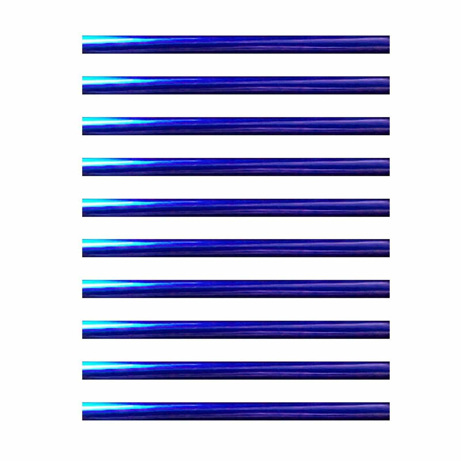 Декоративные накладки на воздуховоды для автомобиля, решетку обдува ПВХ, гибкие полоски 20 см, 10 шт, подрезаются