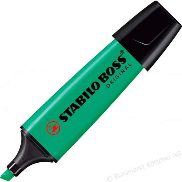 Текстовыделитель STABILO BOSS ORIGINAL Бирюзовый 2-5 мм. (STABILO 70/51)