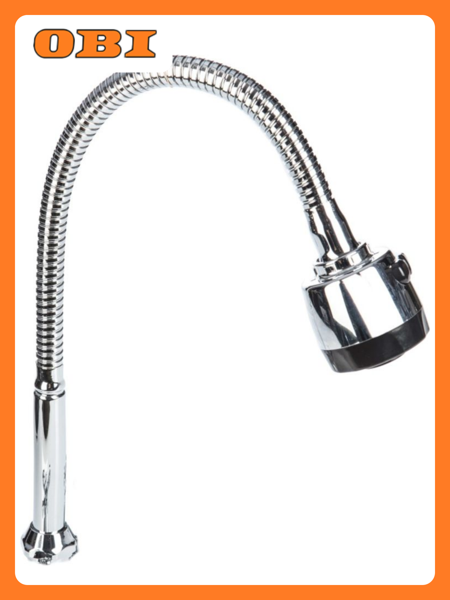 Излив гибкий для кухонного смесителя гофрированный