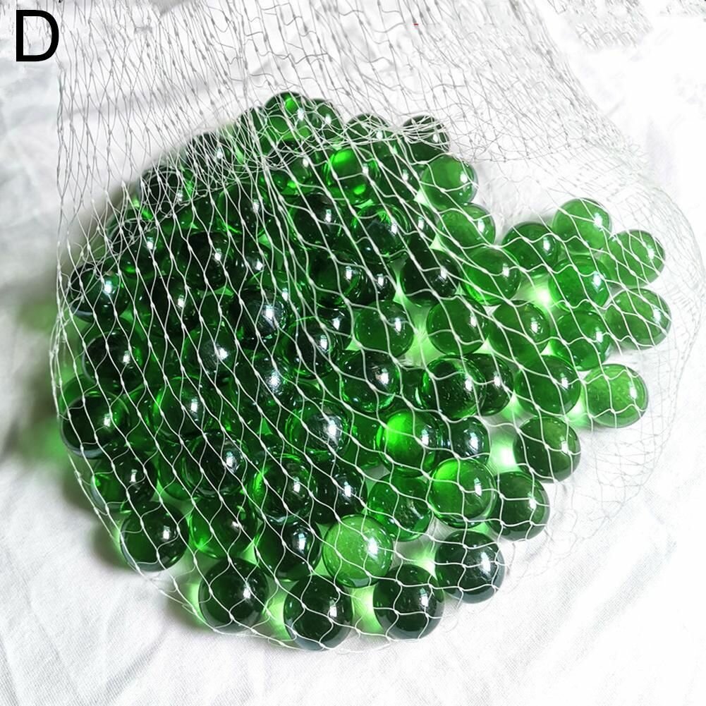 Стеклянные шарики Марблс для декора и игр, 16мм, 50 шт