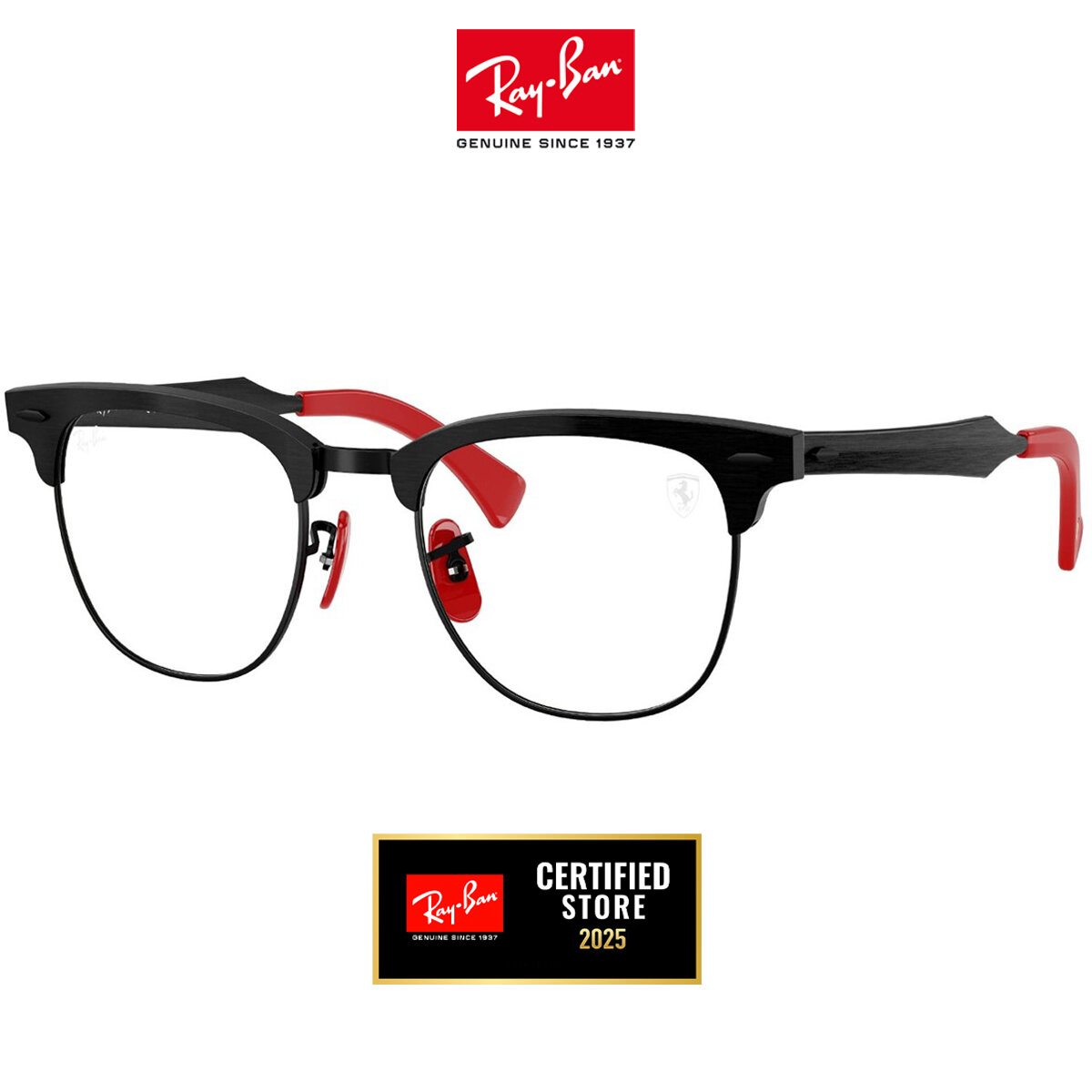 Ray-Ban 3807VM F107 Scuderia Ferrari Medium size 51mm оправа для очков