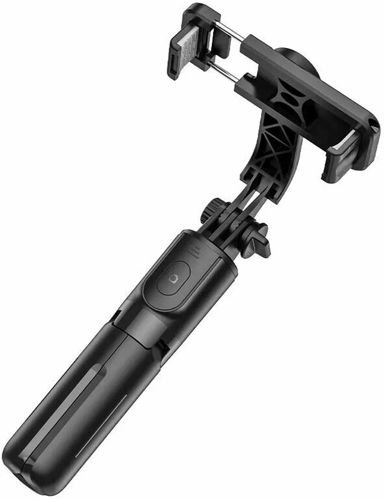 Монопод для селфи Hoco K17 Mini, с пультом, складной, цвет черный