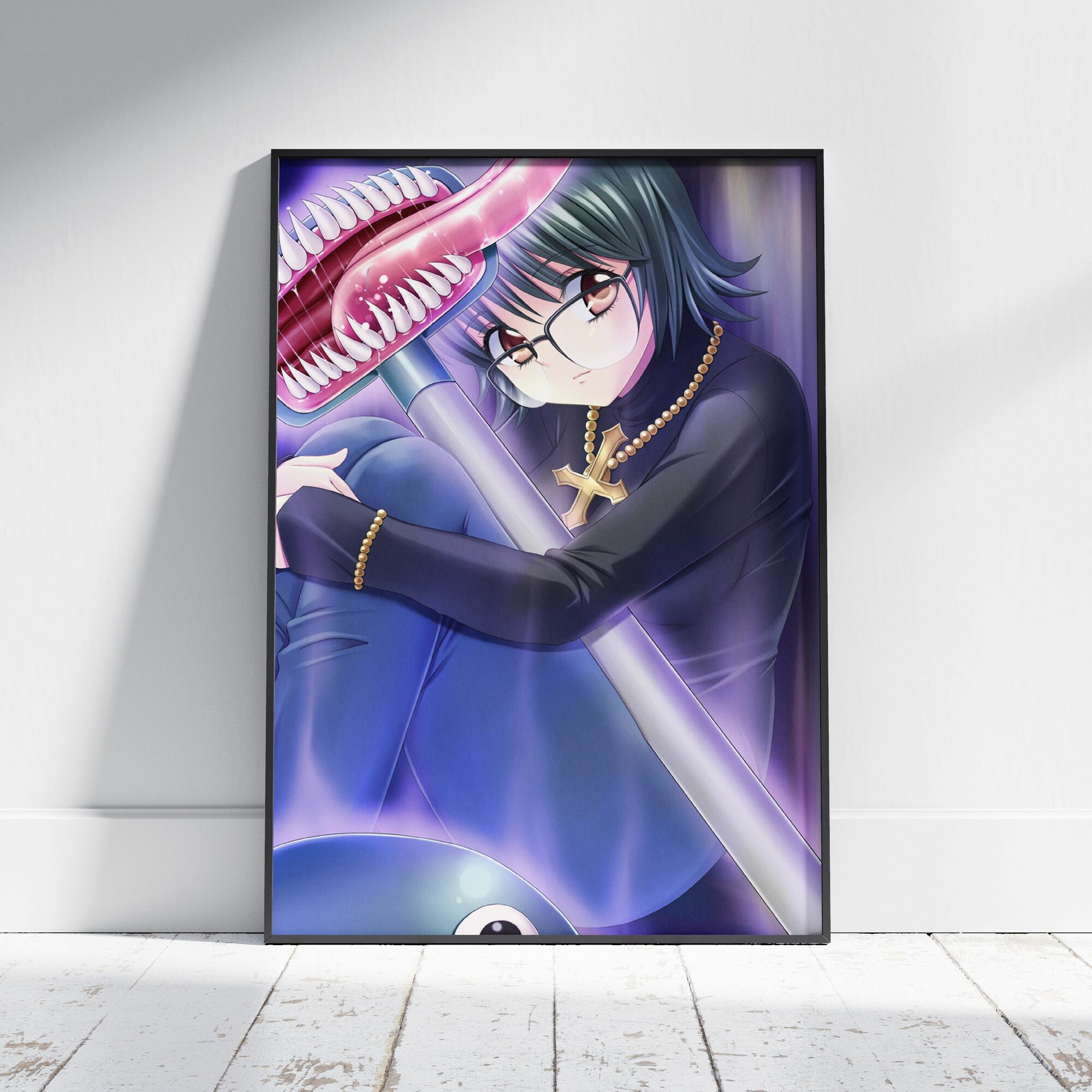 Плакат на стену для интерьера Hunter x Hunter (Шизуку Мурасаки 1) - Постер по аниме формата A3 (30х42 см)