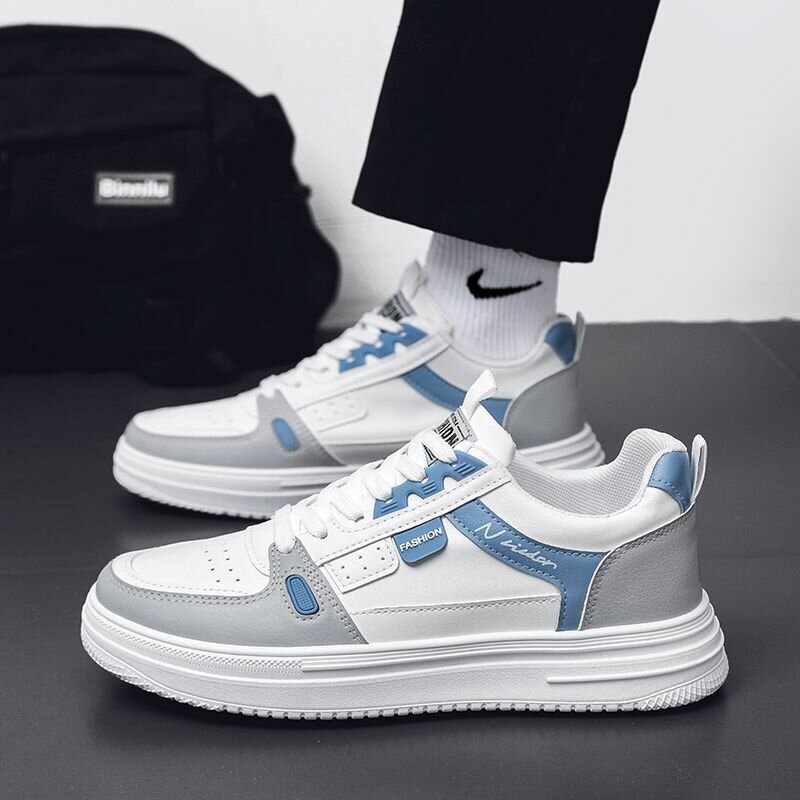 JYL Кроссовки Мужчины Лето Стильные Увеличенная Подошва Сетка/H917 white blue