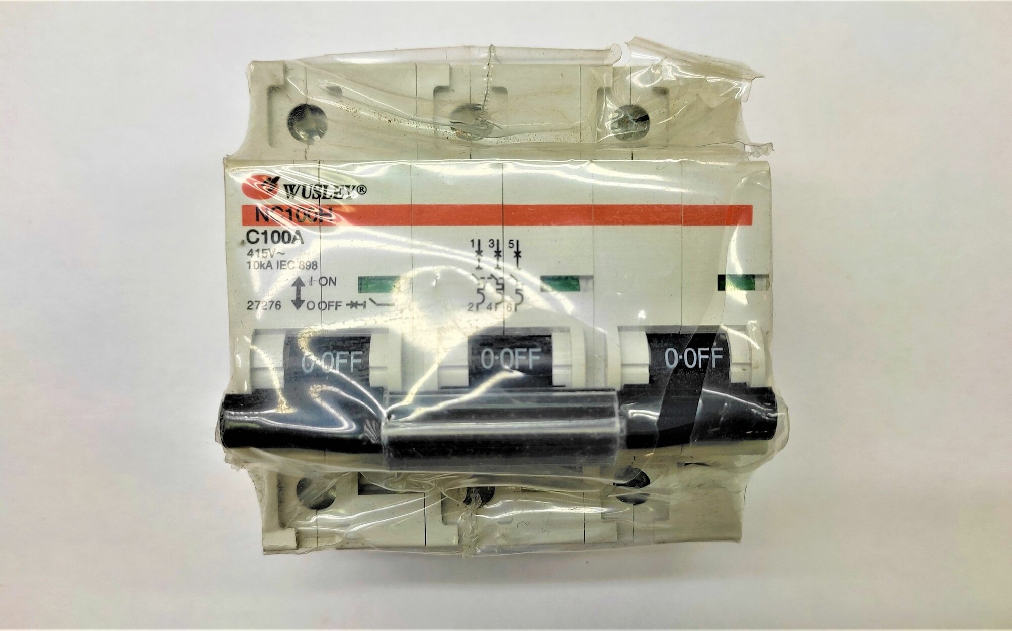 Автоматический выключатель WUSLEY NC 100H C100A