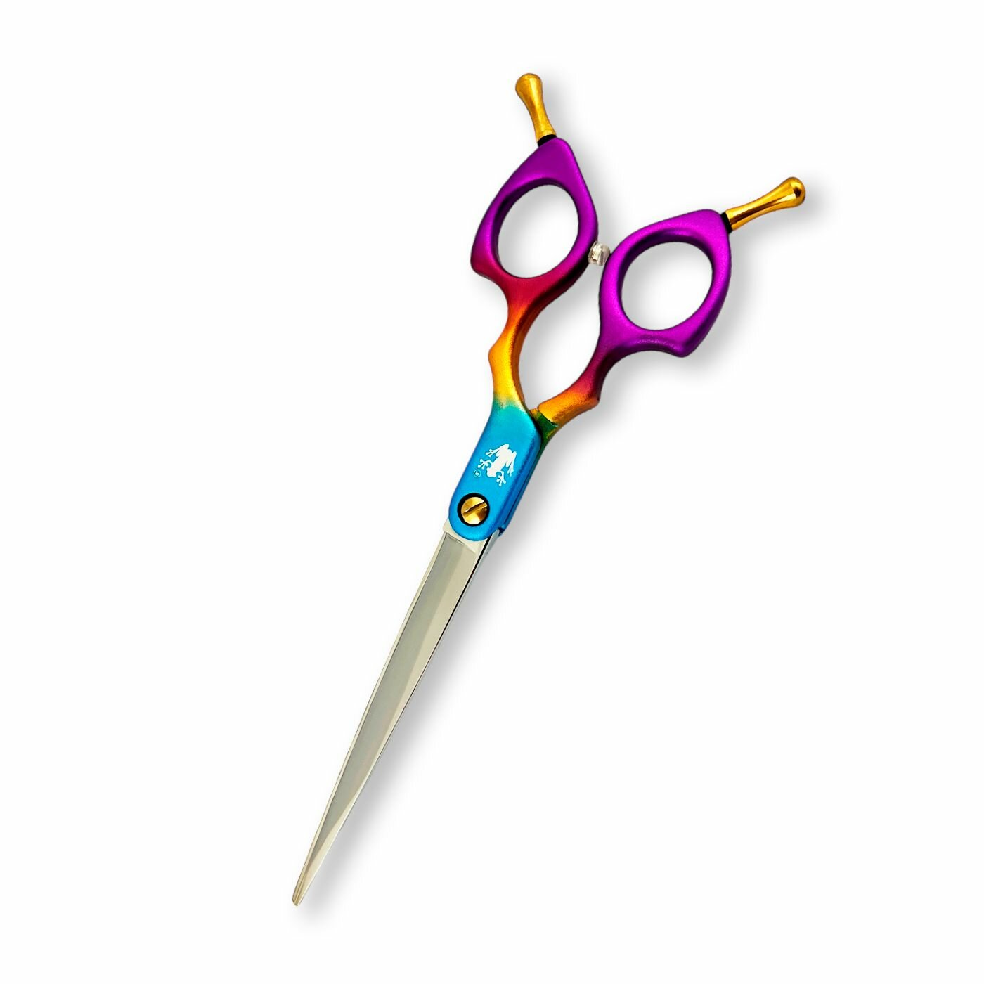 Ножницы прямые для стрижек в азиатском стиле Dimi Korean Style DAS6.5 Rainbow