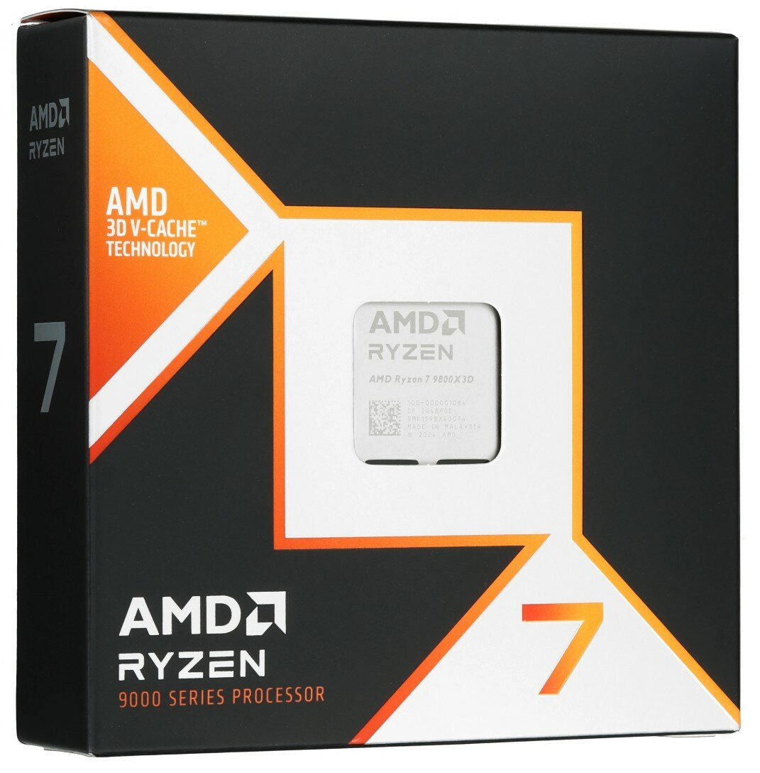 Процессор AMD Ryzen 7 9800X3D, BOX