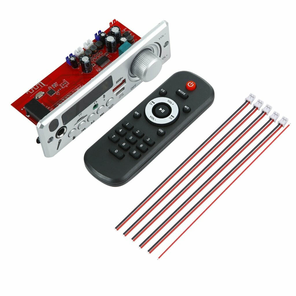 Усилитель 80W с Bluetooth и радиомодулем 2x40W