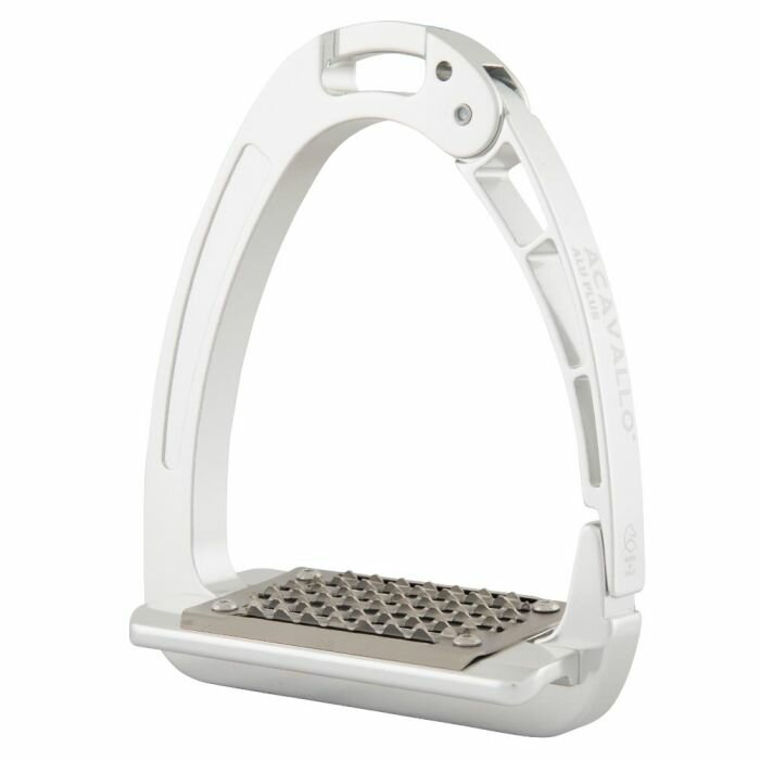 Безопасные стремена Acavallo Arena Aluplus цвет Серебристый, в комплекте 2шт.