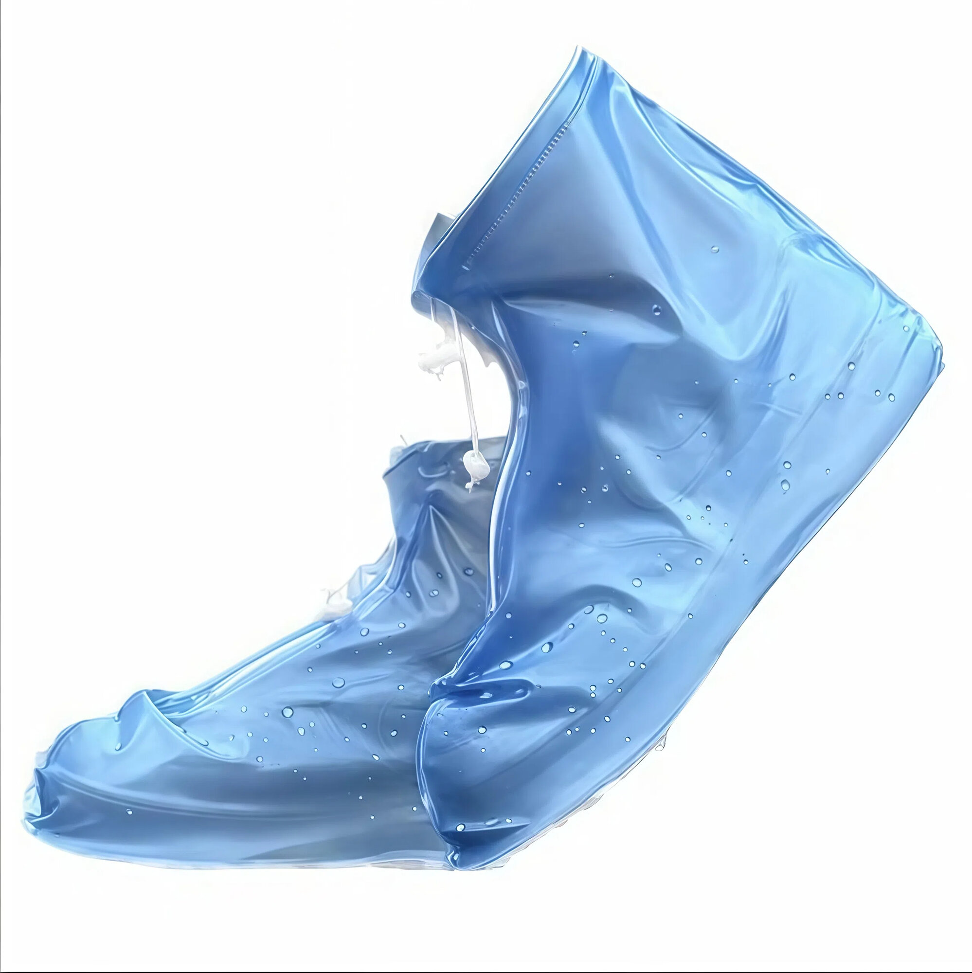 Дождевик для обуви, ПВХ, 41 размер, бесцветный, базовый, 2 шт