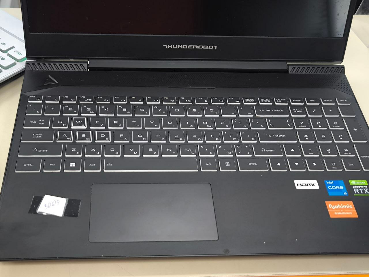 Ноутбук Thunderobot 911; Core I5-11400H, GeForce RTX 3050, 8 Гб, 256 Гб, 1 Tb