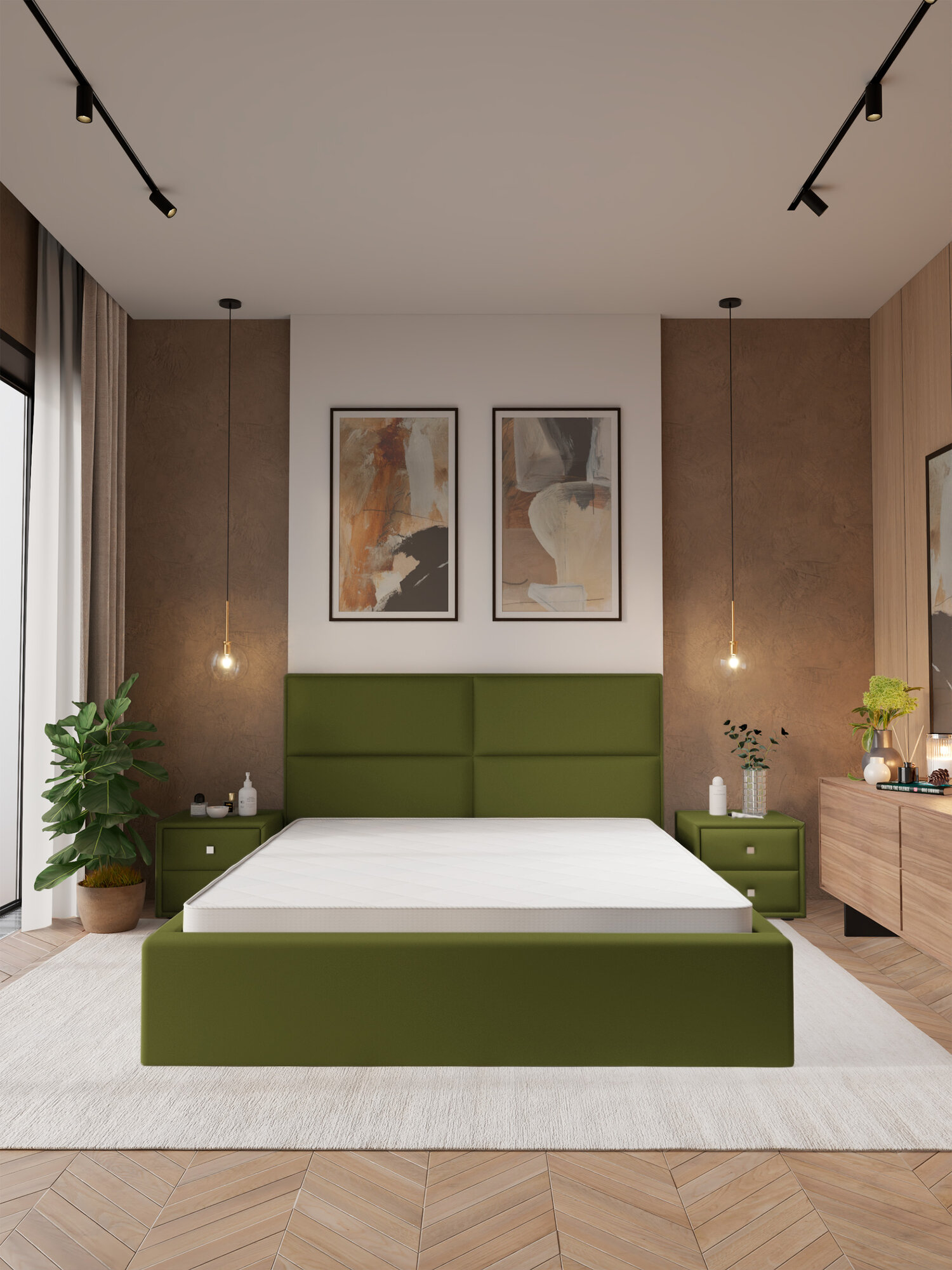 Двуспальная кровать Палермо с подъемным механизмом, микровелюр антивандальная 140х200 фабрика Микс-Интерьер