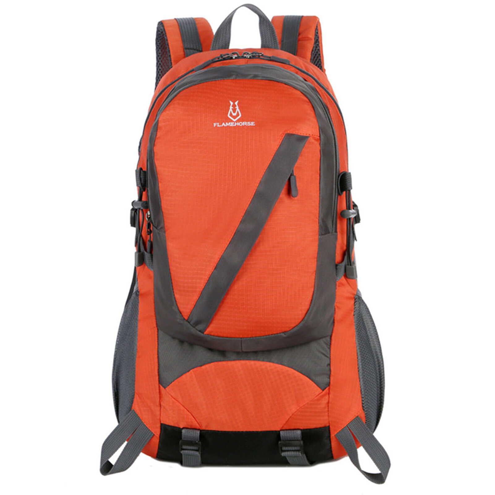 Рюкзак для походов лёгкий водонепроницаемый для мужчин женщин кемпинг велосипединг альпинизм путешествия, цвет: Армейский зелёный / чёрный / синий / тёмно-синий / зелёный / оранжевый / розово-красный, размер: 30 * 18 * 54 см, вес: 0,44 кг, материал: