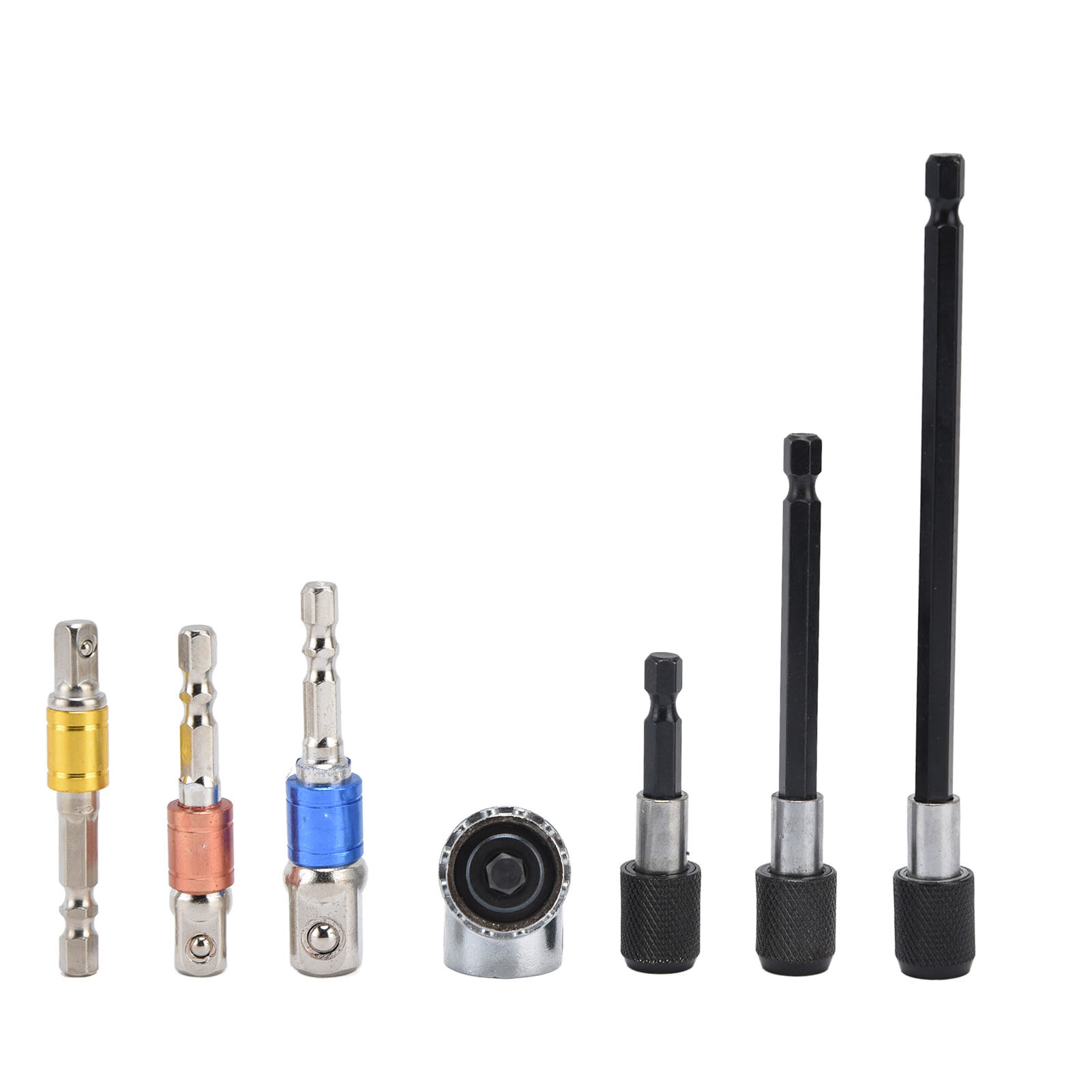 Набор магнитных битодержателей и удлинителей, 7 шт, 1/4in