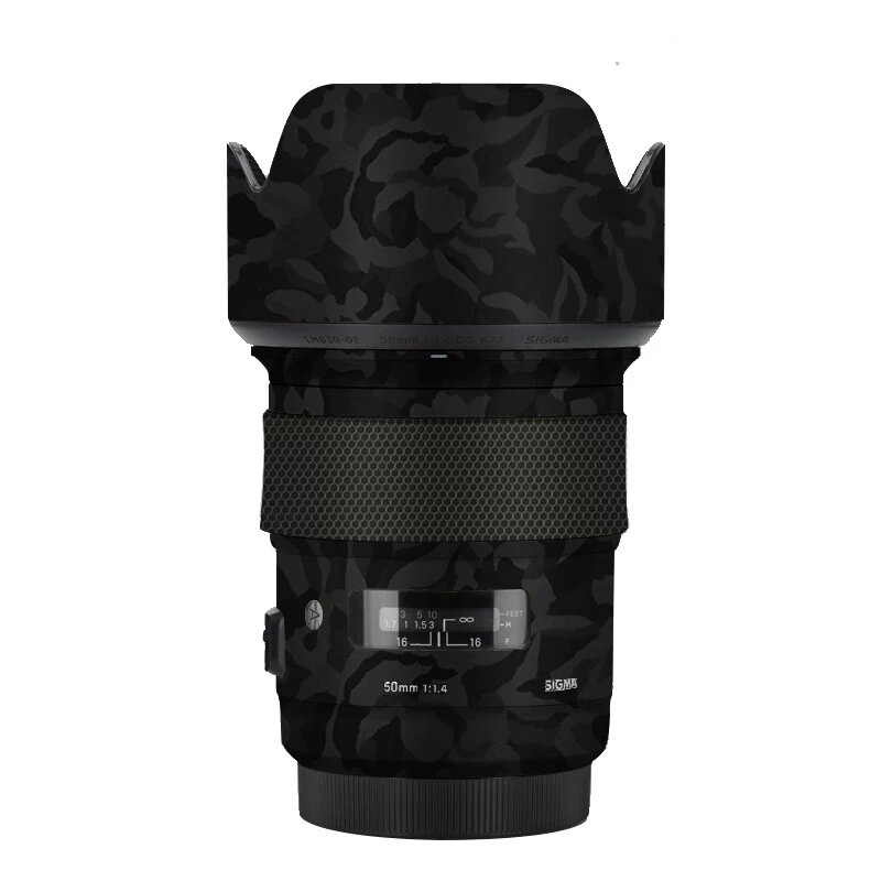 Сигма 50мм f/1.4 Art объектив для Canon EF Mount, черный камуфляжный тень - военный стиль, прочный для использования на