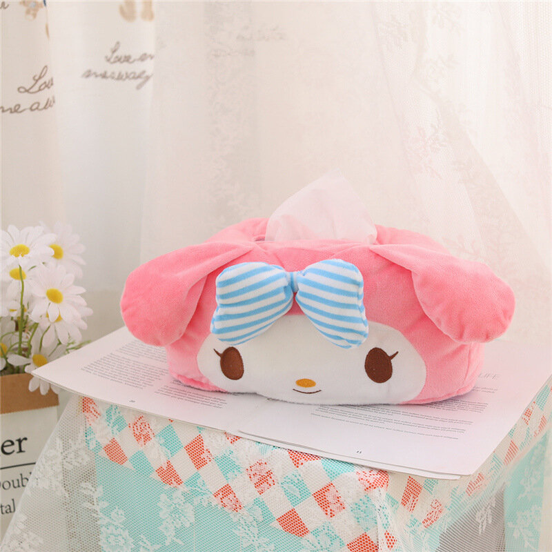 Сердце японской Девушки милые плюшевые Сяоми дьявол коробка для салфеток набор автомобильных бытовых бумажных коробок