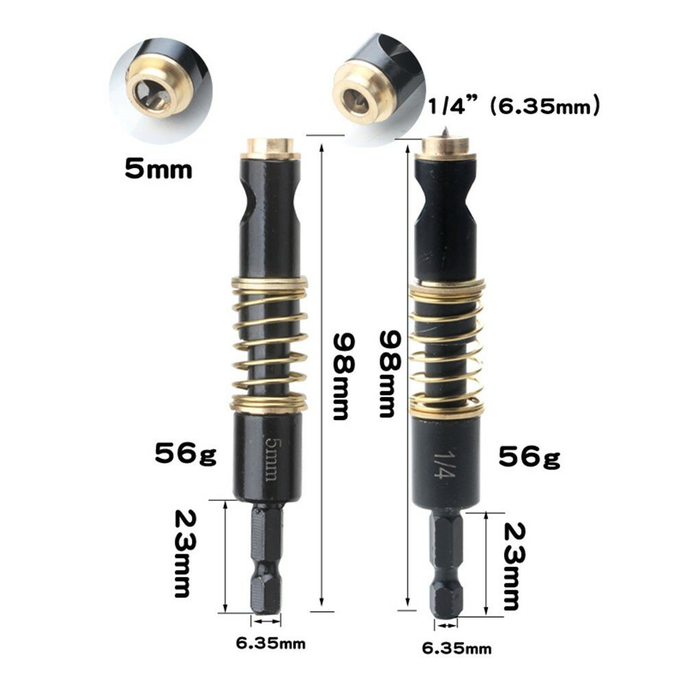 OZ-URJSH 2 шт. Набор самоцентрирующихся сверл для шарниров Набор центральных сверл для шарниров с шестигранным хвостовиком