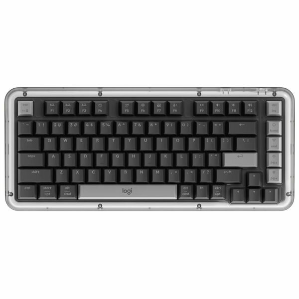 Logitech Alto Keys K75M, белый/черный, беспроводная игровая клавиатура