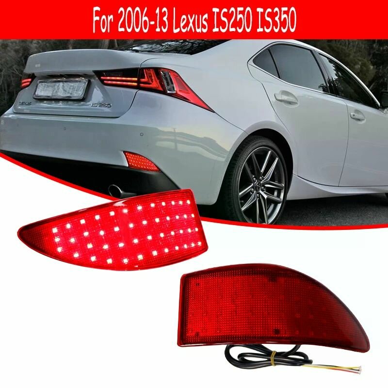 Красный фонарь заднего бампера для Lexus IS250 IS350 седан 2006-2013 гг.
