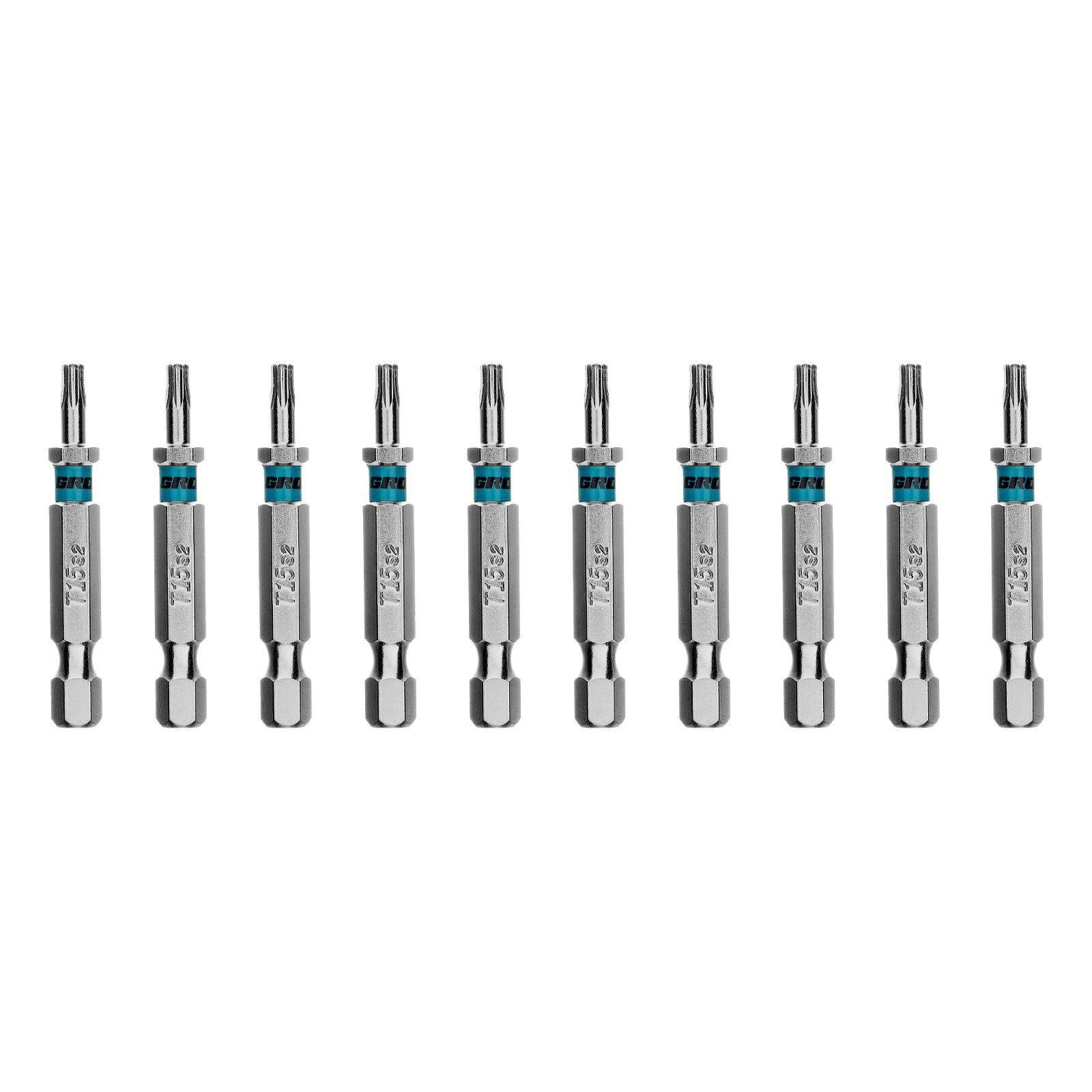 Бита Torx 15х50мм, сталь S2, шестигр, 10 шт. Gross