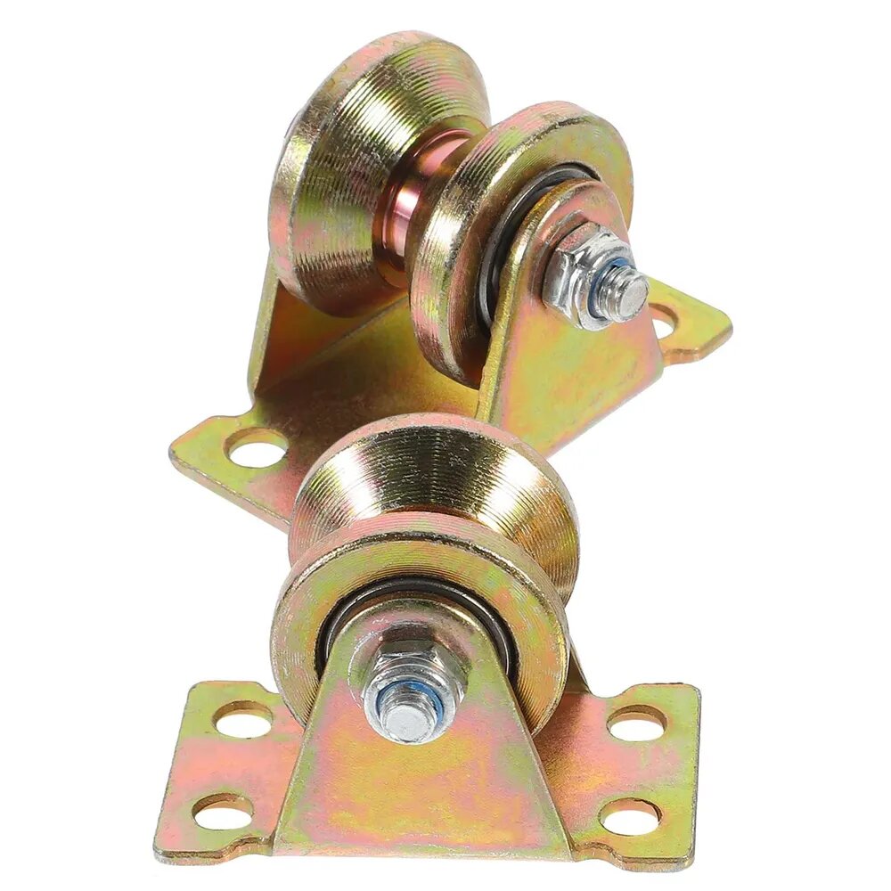 Металлические Колесные Ролики Для Тросов И Верёвок Надёжная Конструкция 2 Штуки 5.60X4.30X3.20CM