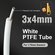 Трубка PTFE 3x4mm White для 1.75 мм филамента