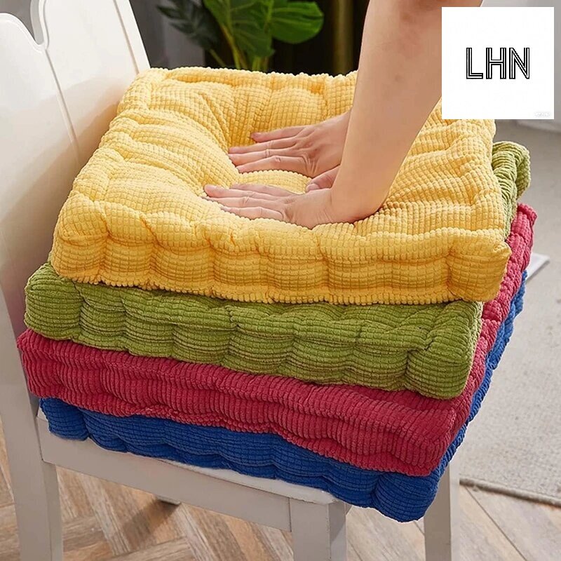 Inyahome полиэстер/хлопок напольная подушка для сиденья, corn blue, Round 40cm