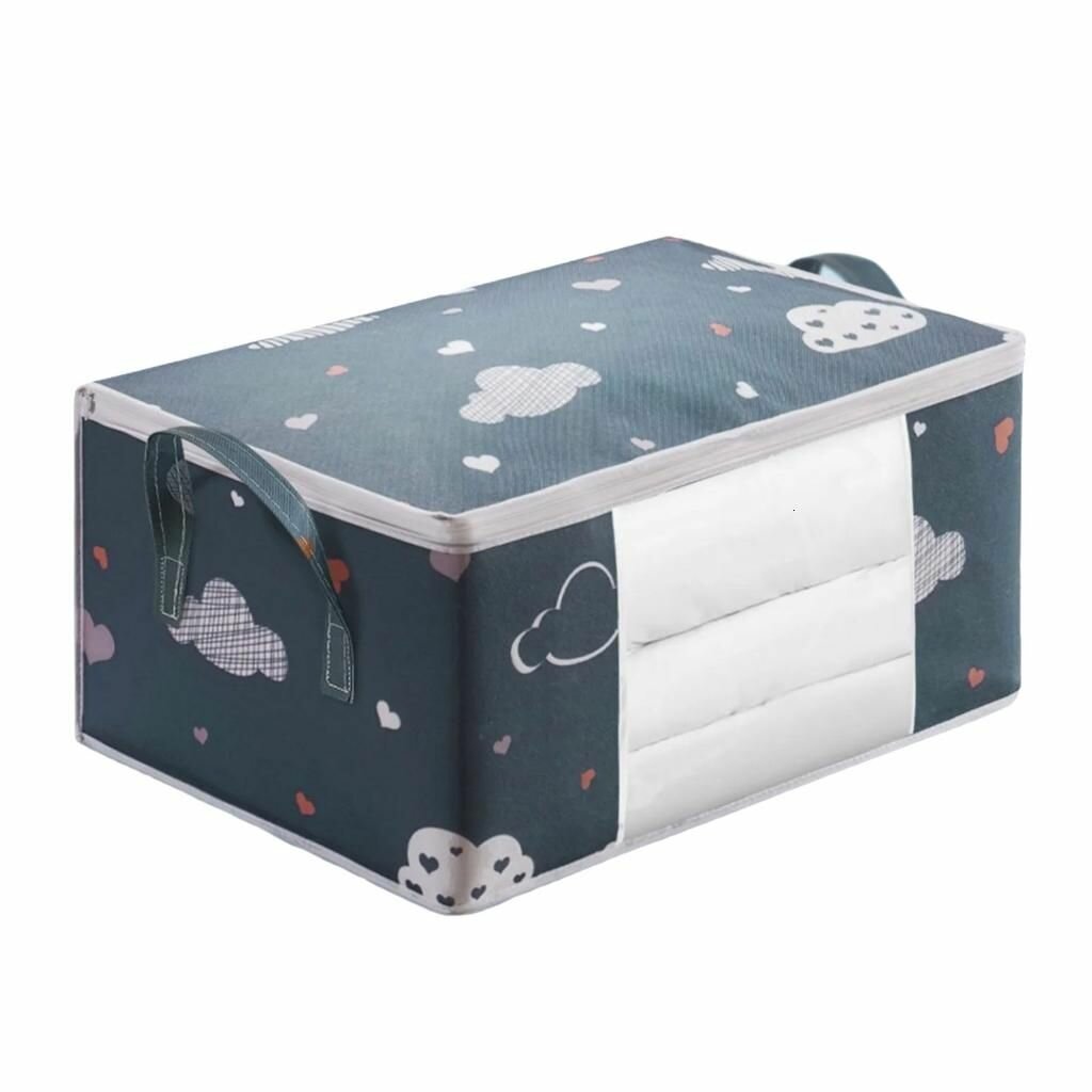 Складная тканевая сумка для хранения одежды и одеял, Тибет - M