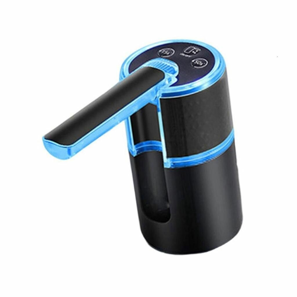 Автоматический насос для питьевой воды с USB-питанием, Чистый черный цвет