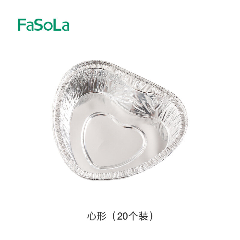 FaSoLa Оловянная фольга фритюрница специальная бумажная тарелка духовка алюминиевая фольга коробка еда Бытовая барбекю