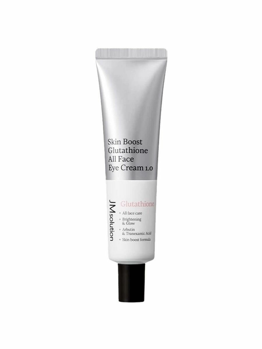 Крем для лица и кожи вокруг глаз с глутатионом JMsolution Skin Boost Glutathione All Face Eye Cream