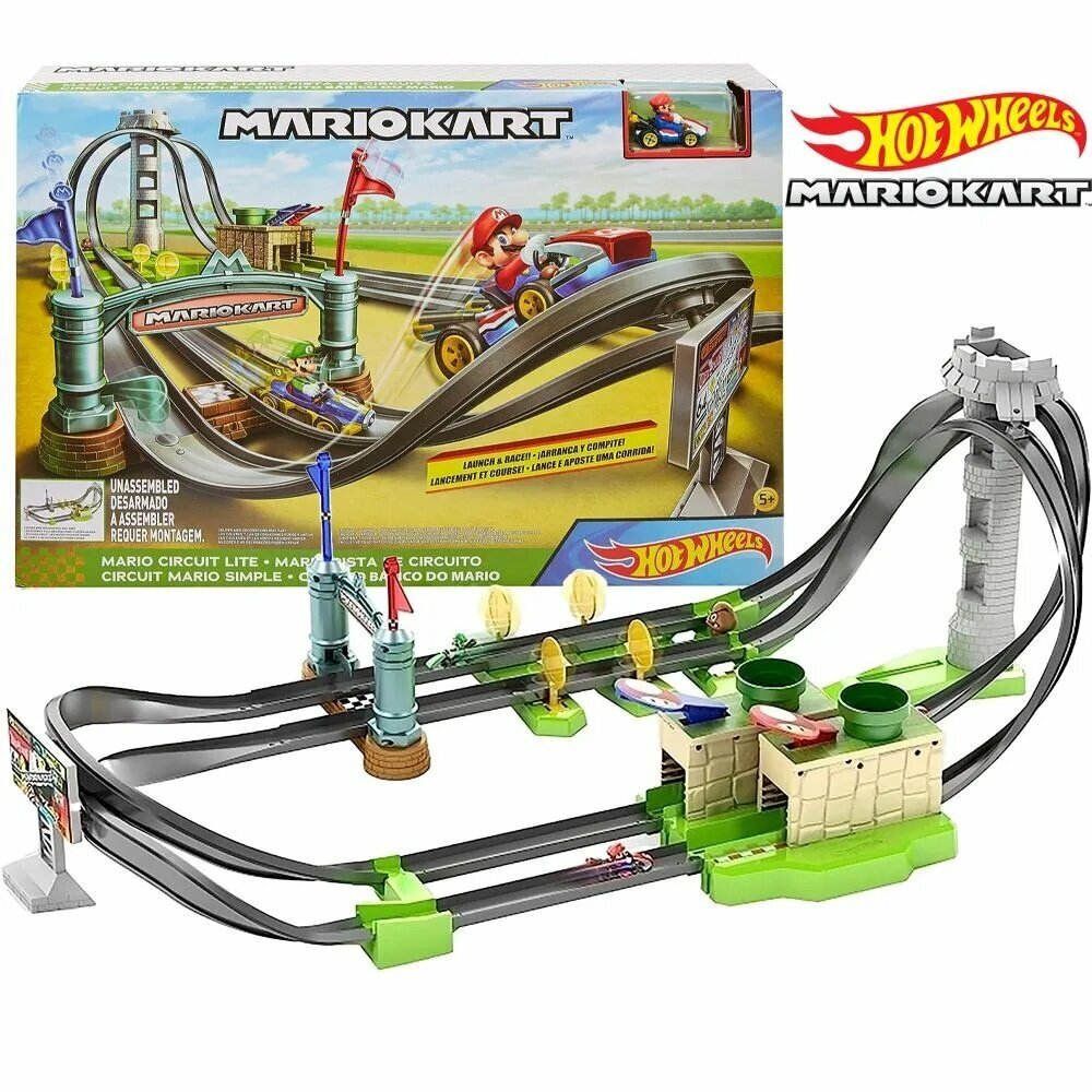 Гоночная трасса Mario Kart Хот Вилс GHK15
