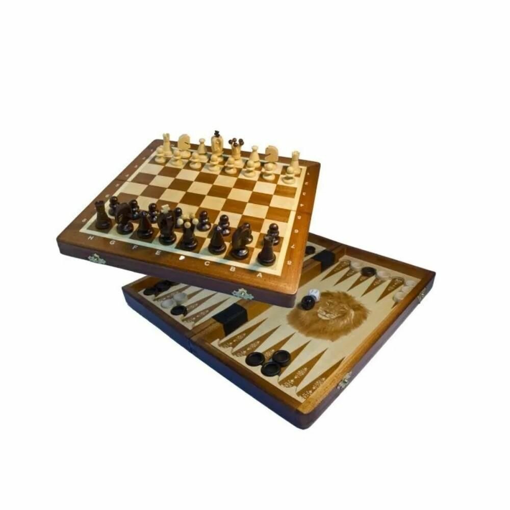 Шахматы + Шашки + Нарды "Кинг 34", Madon 63050 Madon
