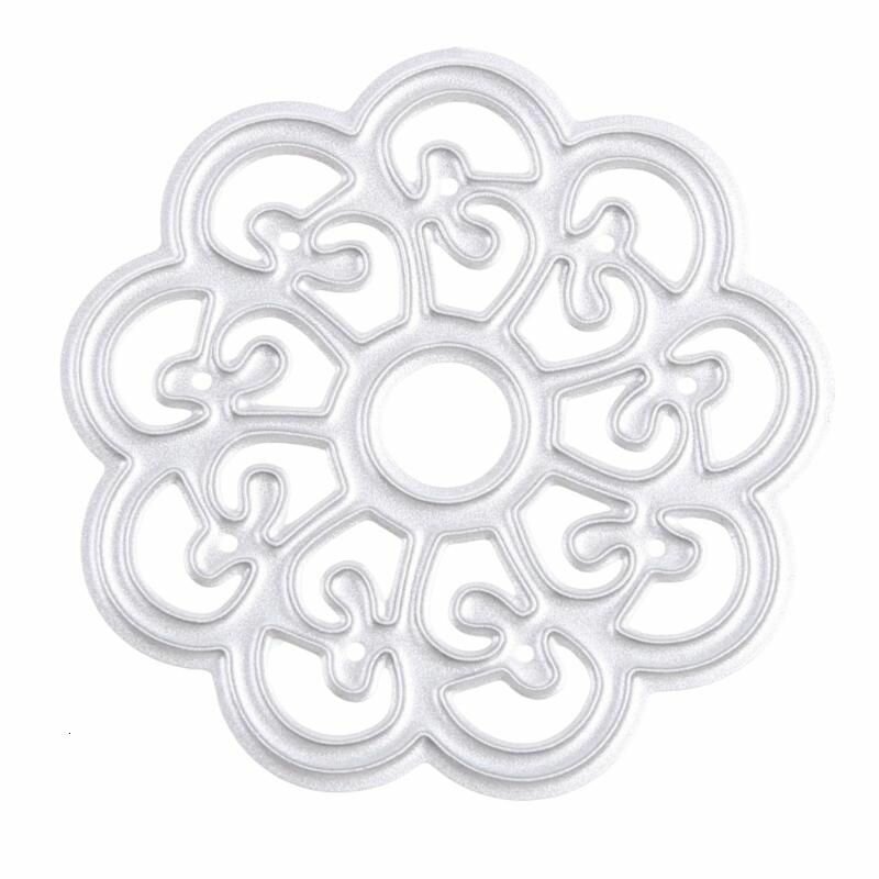 Металлические высечки для цветов, Серебро