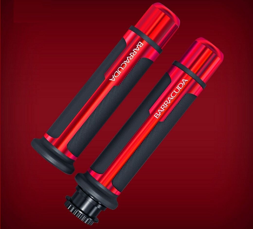 Ручки руля BARRACUDA красный
