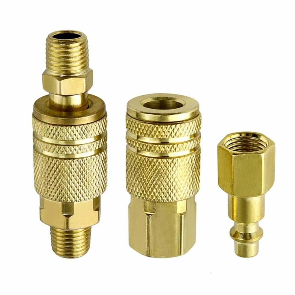 Быстросъемный штуцер для шланга компрессора