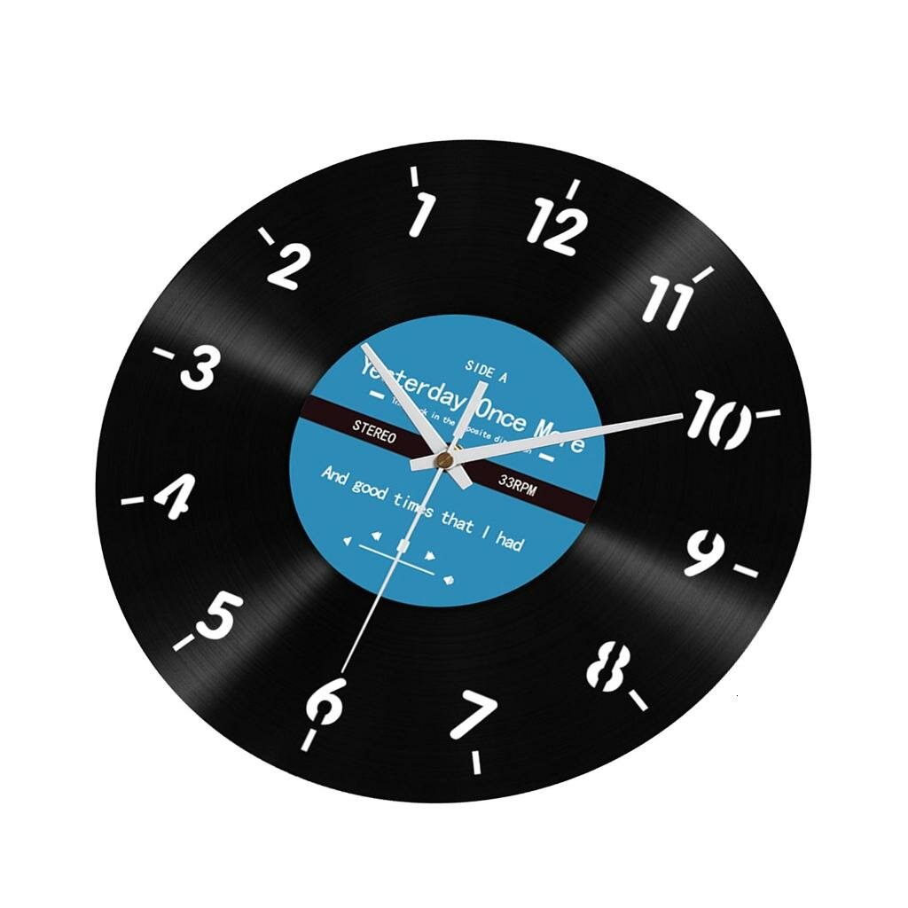 Обратные часы-винил пластинка 12 дюймов, Английская версия