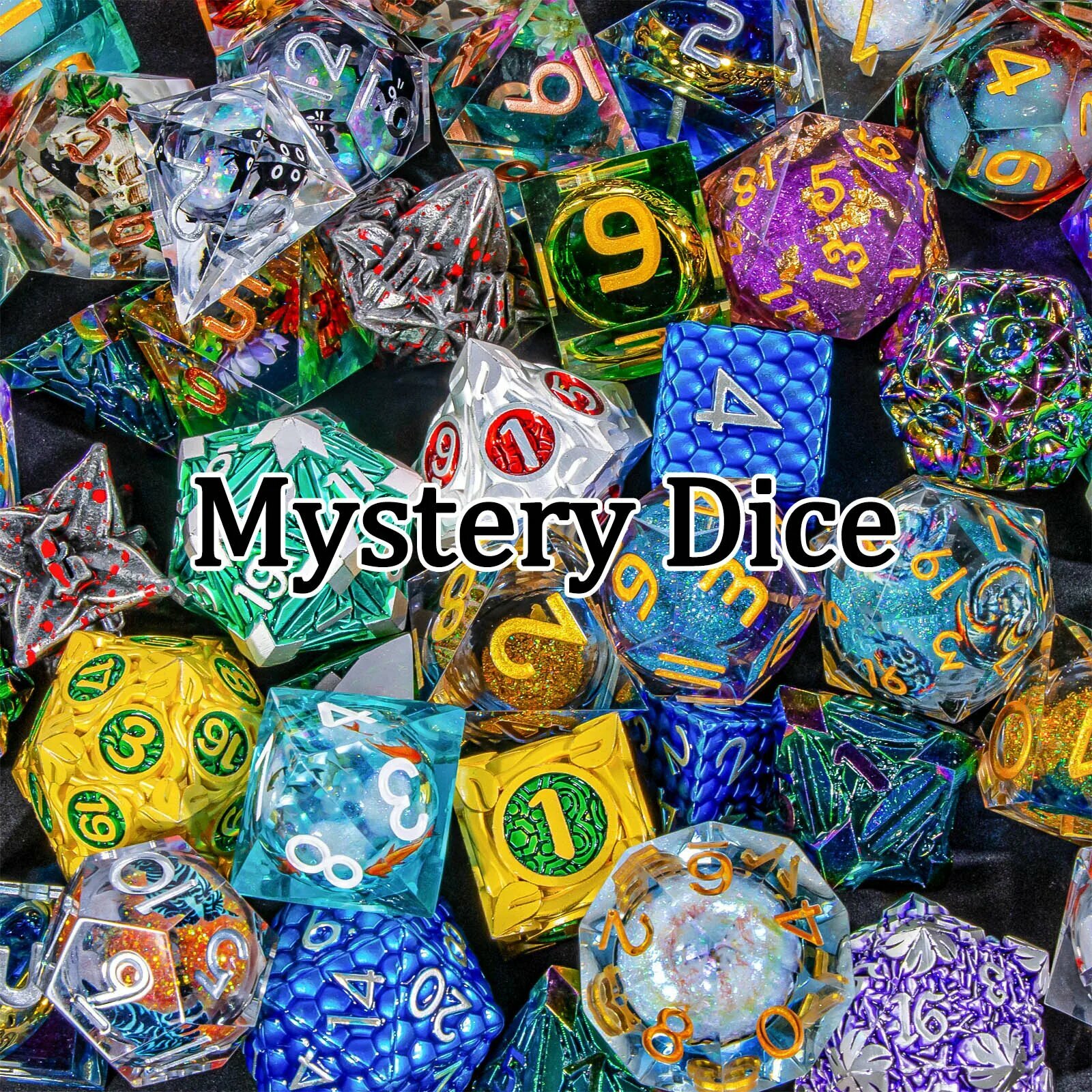 Набор костей D20, цвет 4pcs
