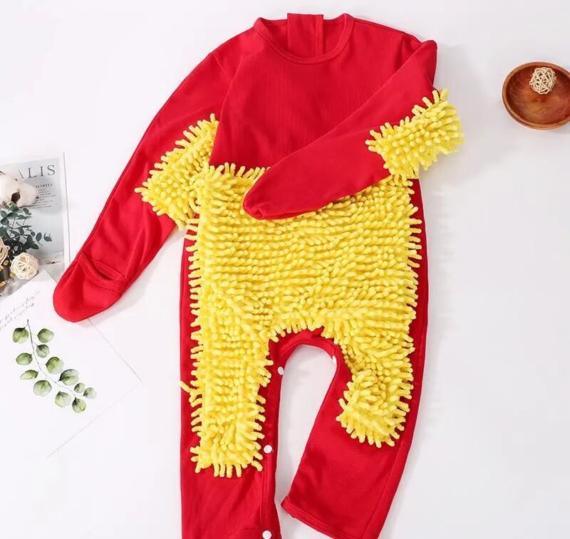 Детская одежда для ползания подходит для детей ростом до 80см для защиты суставов