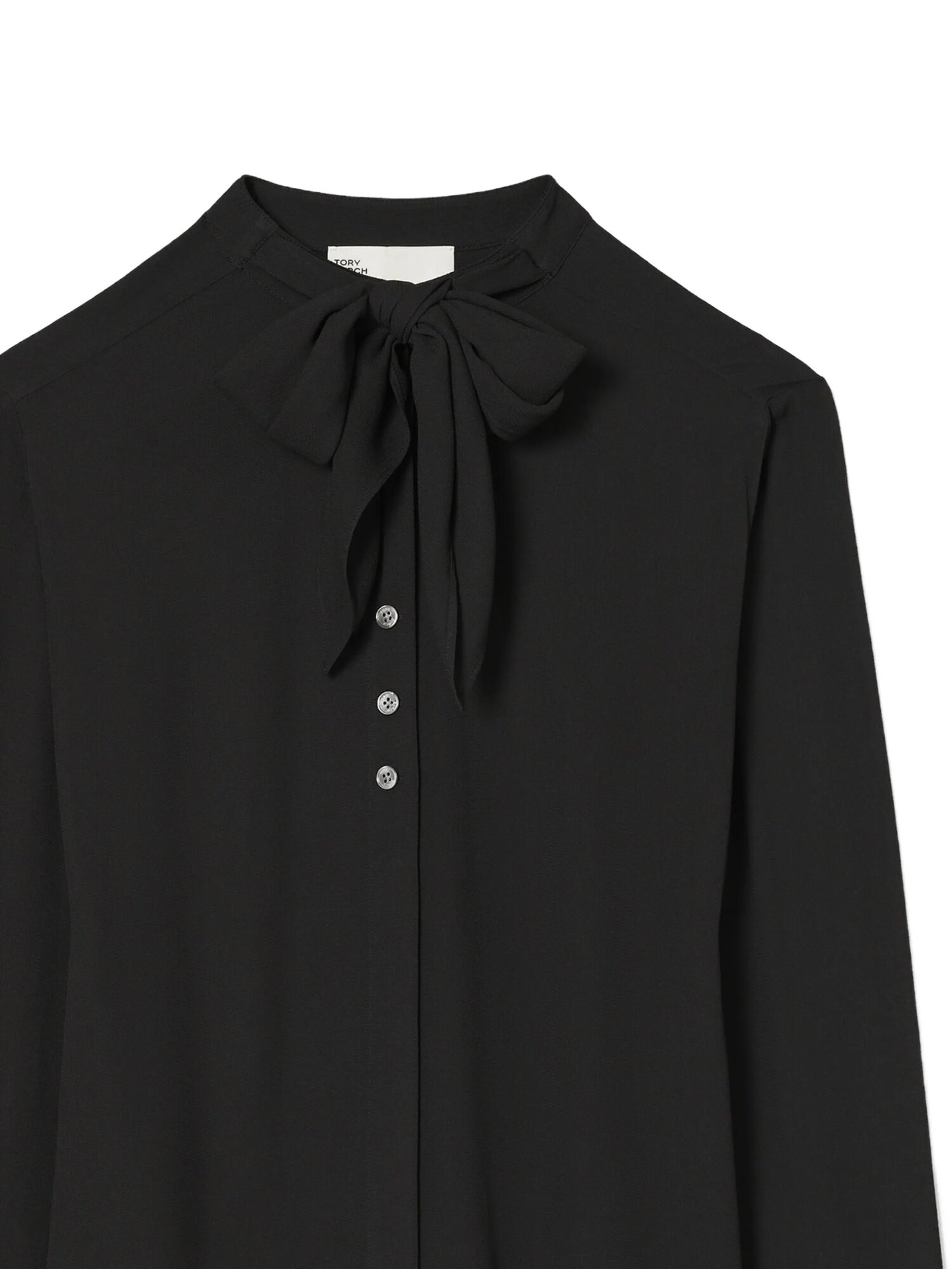 Блуза Tory Burch, размер 4, black / black — фото 1