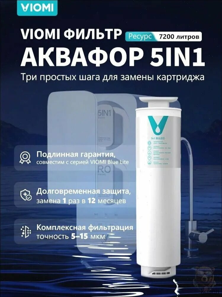 Фильтр VIOMI 5-в-1 для умных очистителей воды