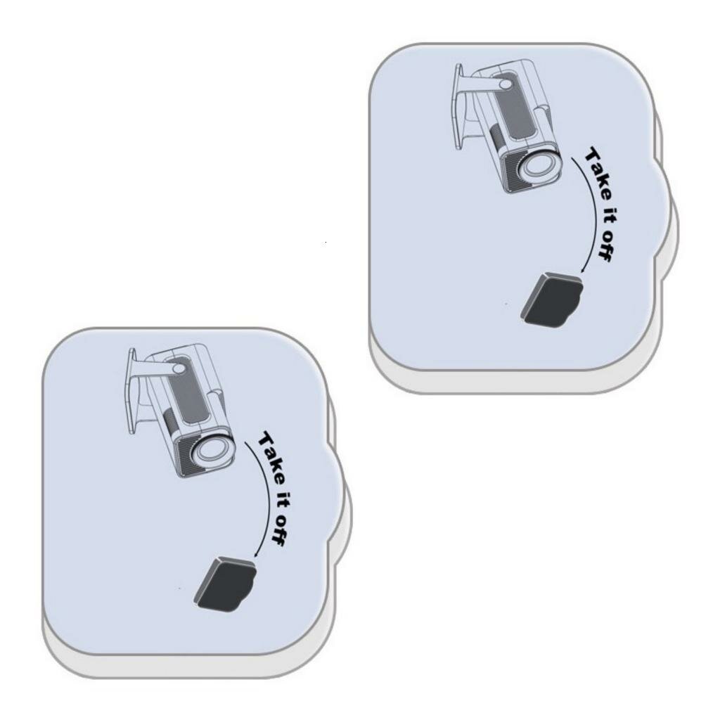 Крышки защитные от царапин для объектива проектора, 2pc