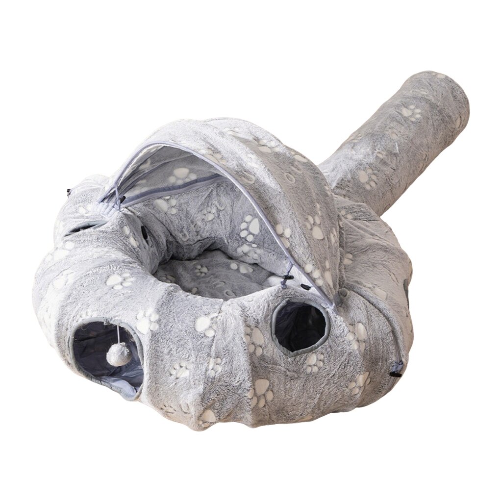 Плюшевый наполнитель для кошачьего туалета с отверстием для сверления-7