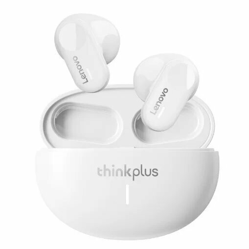 Наушники беспроводные Bluetooth LP19 белые для игр и спорта с высоким качеством звука